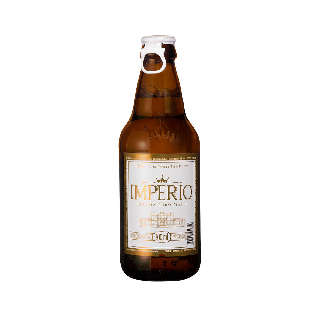 Cerveja 4,5 Imperio Pilsen 300ml - Nacional - Nacional Supermercados